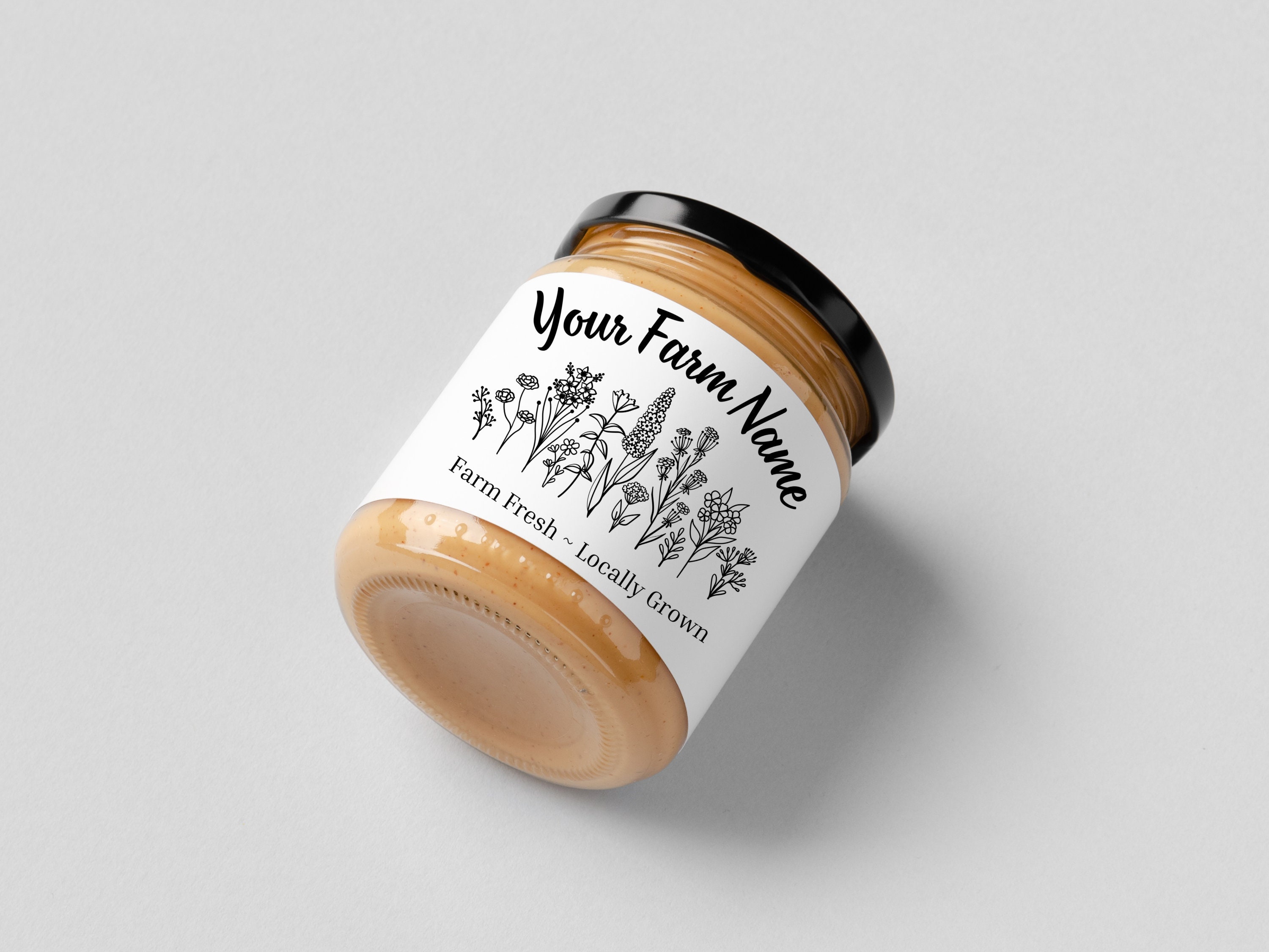 Business Label Custom Product Sticker Unique Label for Farm Product ...