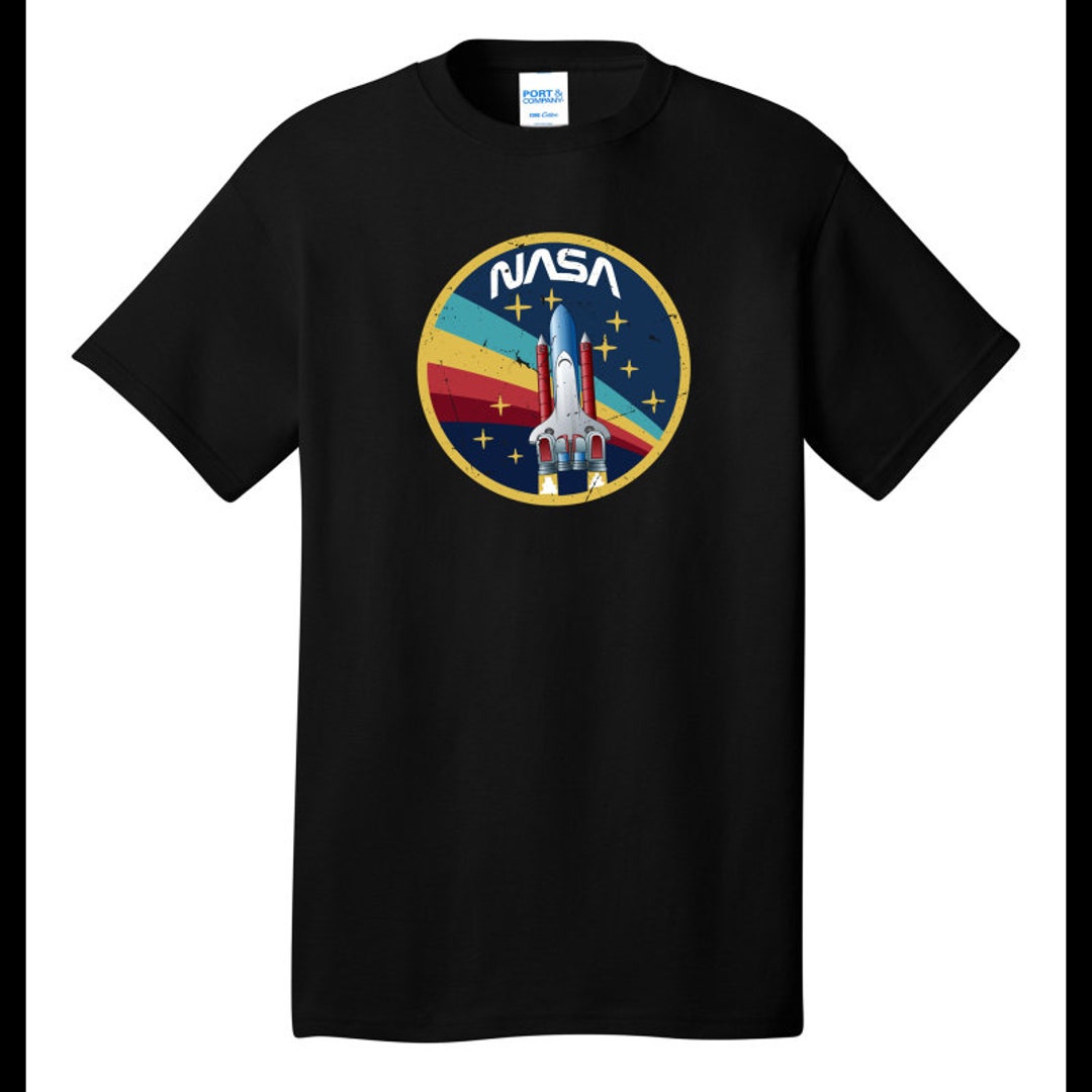 NASA Space Shuttle T-shirt 100% Cotton - Etsy