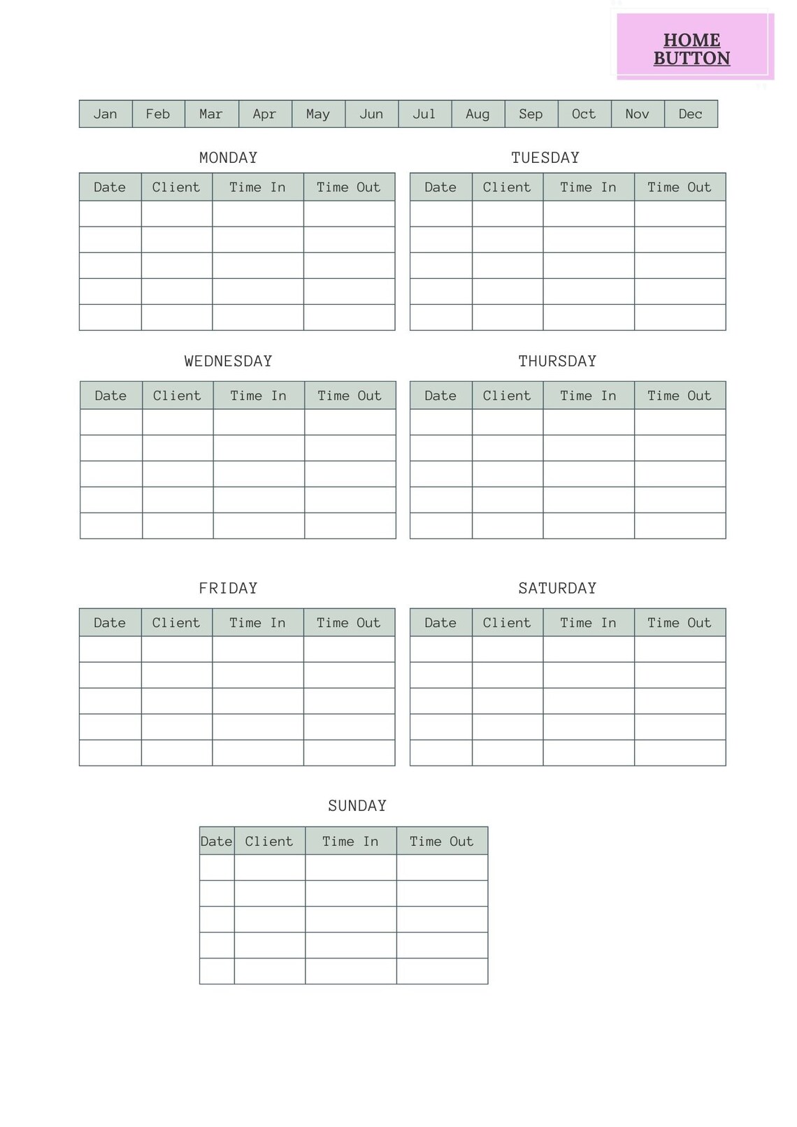 NEW CLIENT NOTES, Disability, Aged Care, Ndis, Support Work, Gift, Work ...