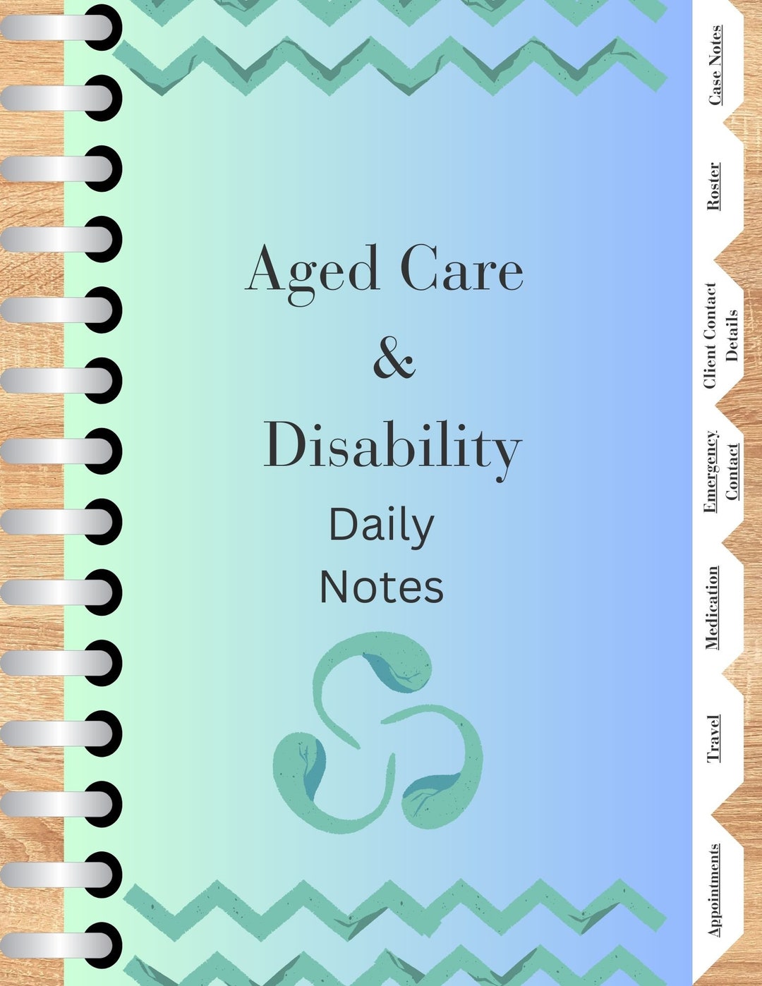 Digital Planner, Diary, Notes, Support Work and Aged Care, Business ...