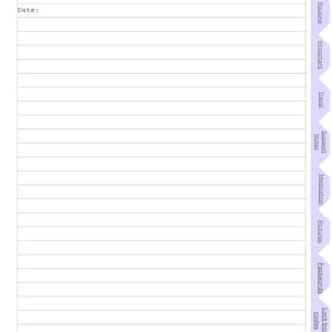 Fully Customizable Template, New Edition, Support Worker Notes Use in ...