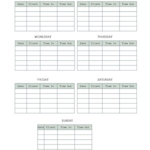 Digital Planner, Diary, Notes, Support Work and Aged Care, Business ...