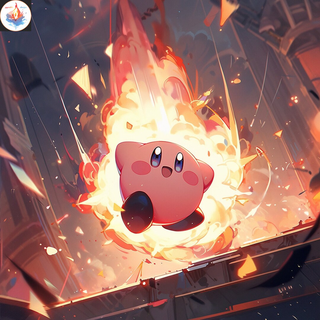Fiery Smash Bro_5 PNG - Etsy