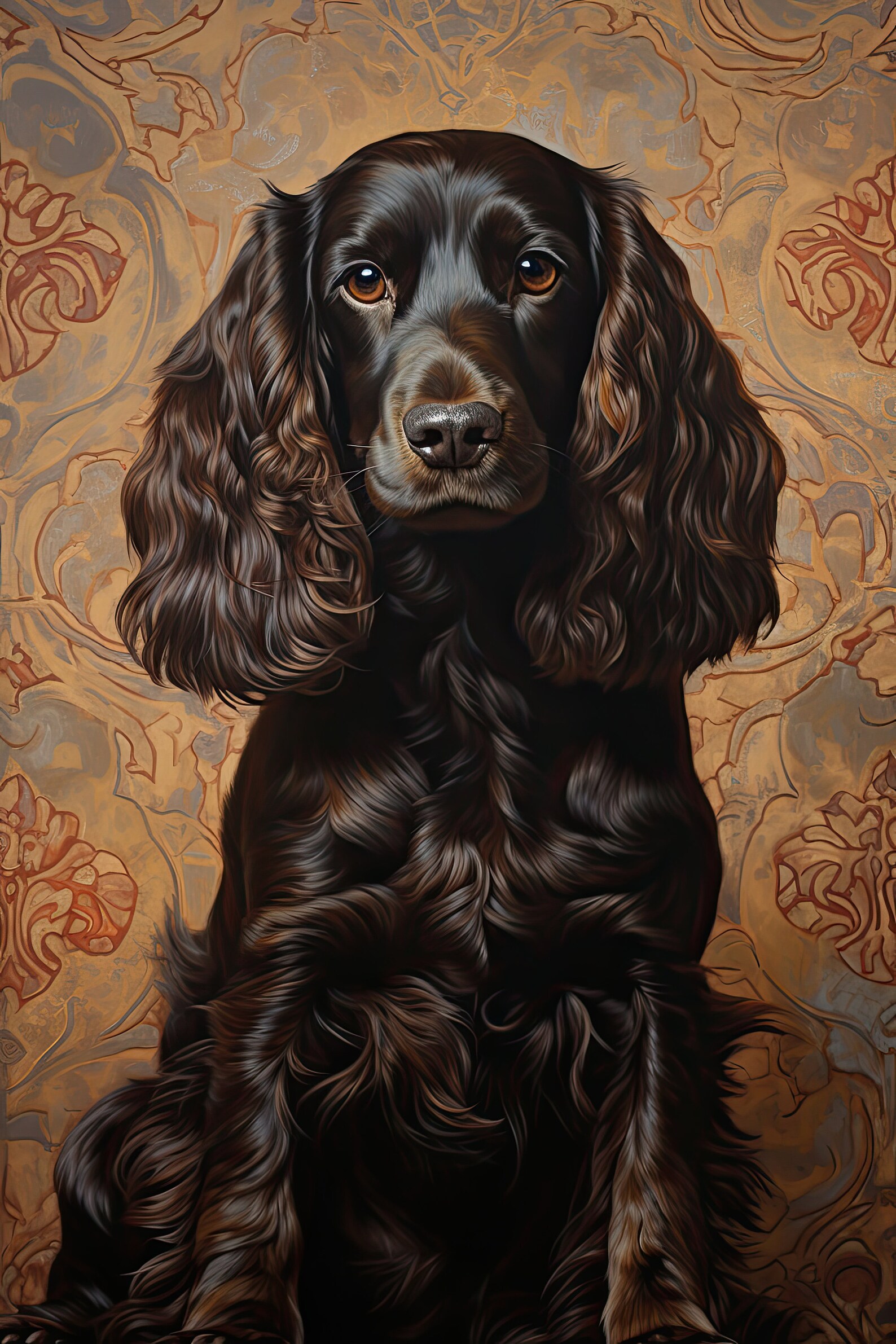 Custom Hunting Dog Portrait | Downloadable | Printable - Etsy