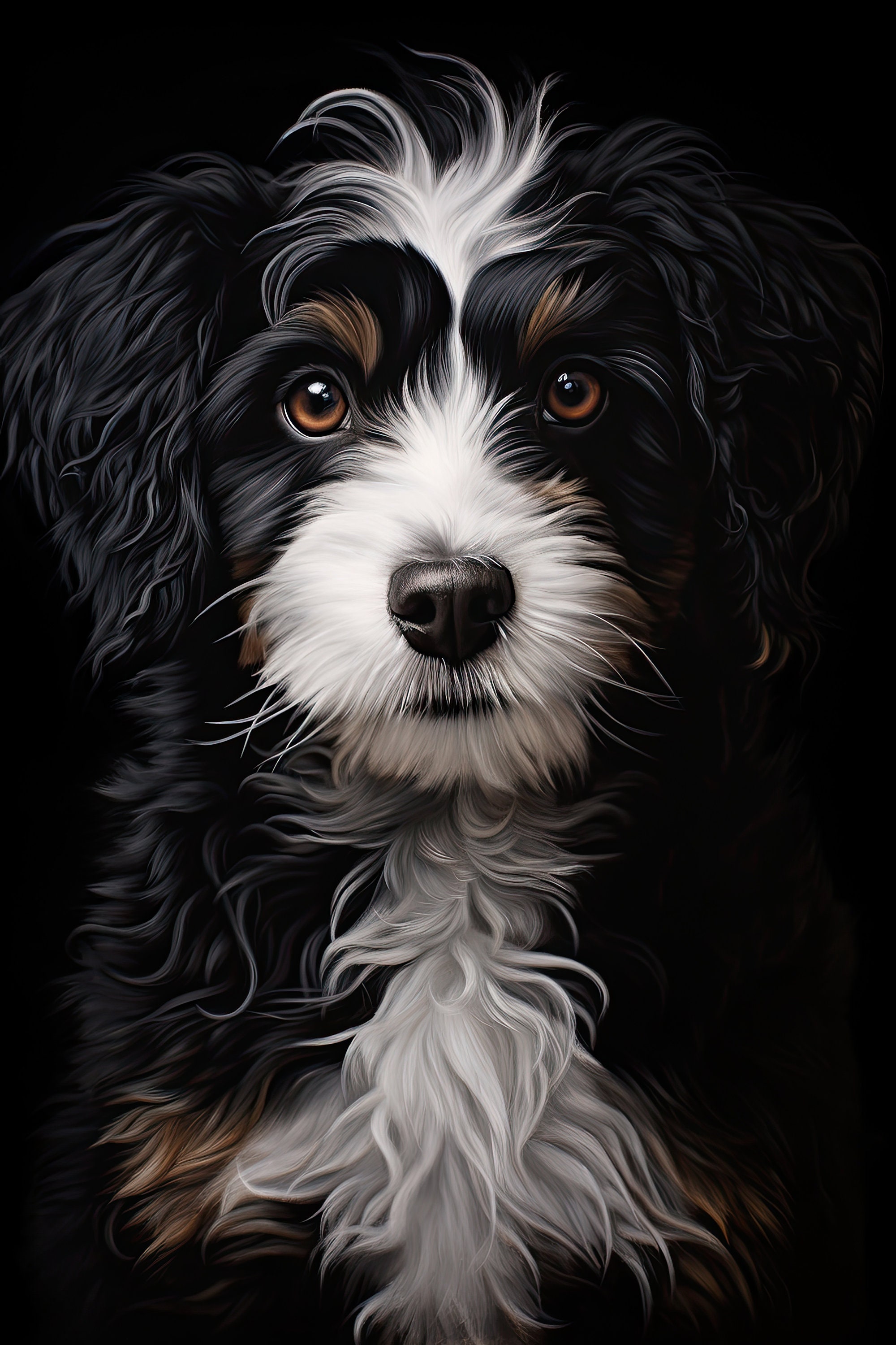 Custom Hunting Dog Portrait | Downloadable | Printable - Etsy