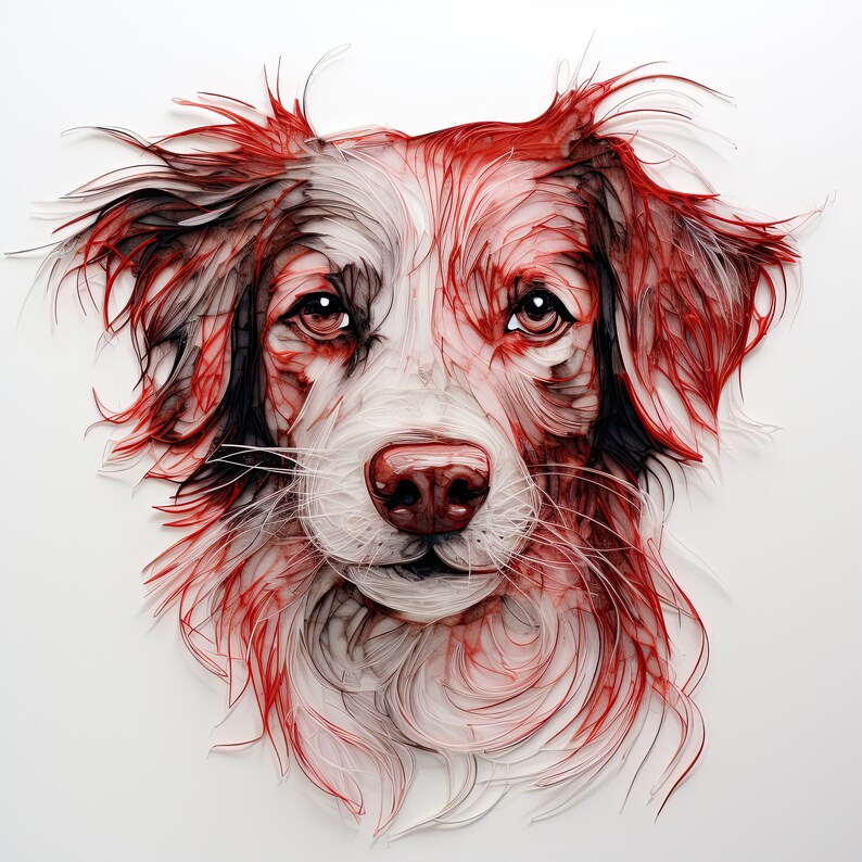 Custom Hunting Dog Portrait | Downloadable | Printable - Etsy