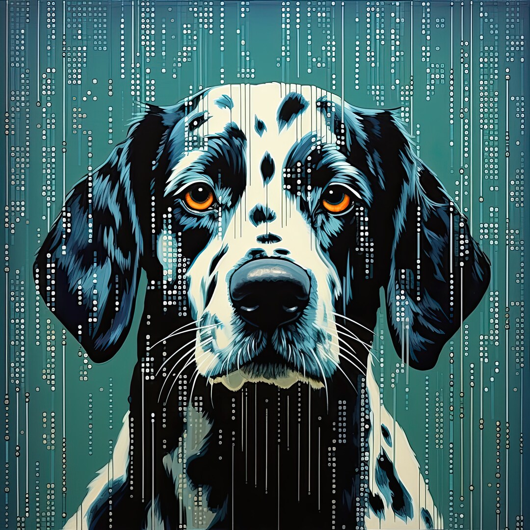 Custom Hunting Dog Portrait | Downloadable | Printable - Etsy