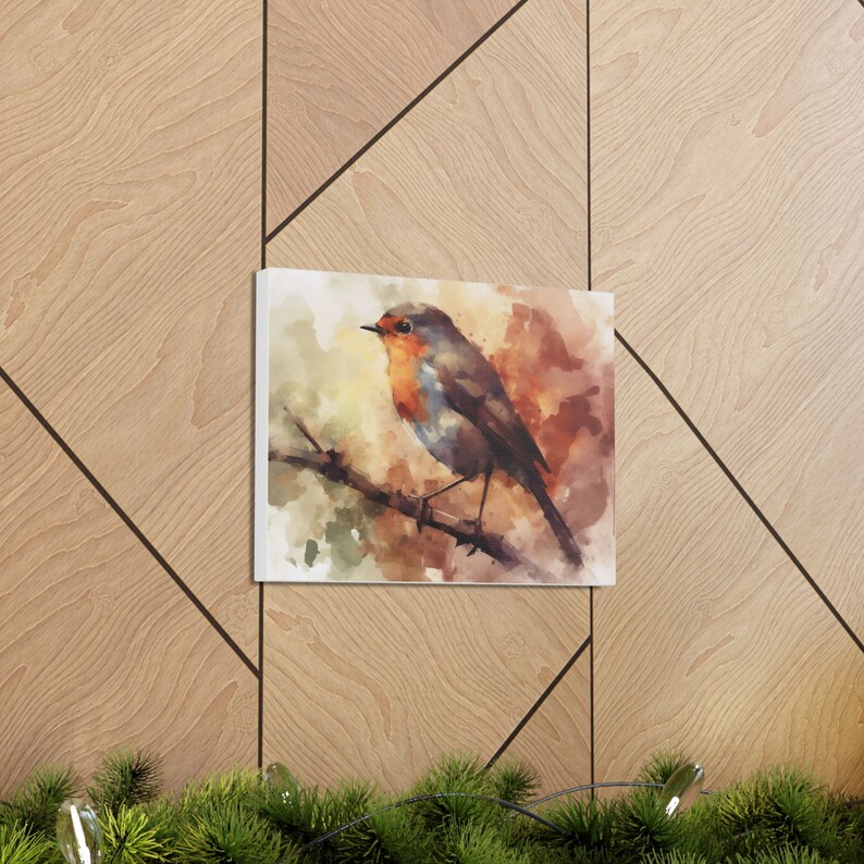 American Robin Watercolor Painting & Print - Etsy