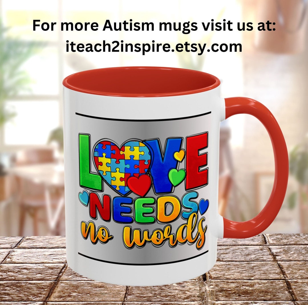 Autism Awareness Mug: Inspirational Gift for Autism Support - Etsy