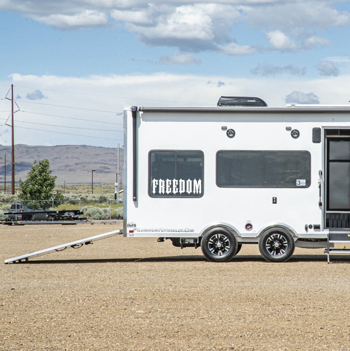 Personalized TOY HAULER DECAL Custom Rv Name Sticker Camper Travel ...