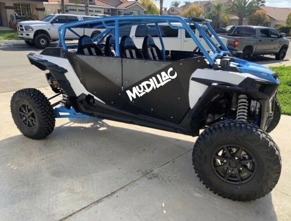 CUSTOM Sxs DECAL Pick Your Font Personalized Sticker Rzr Atv Quad Utv ...