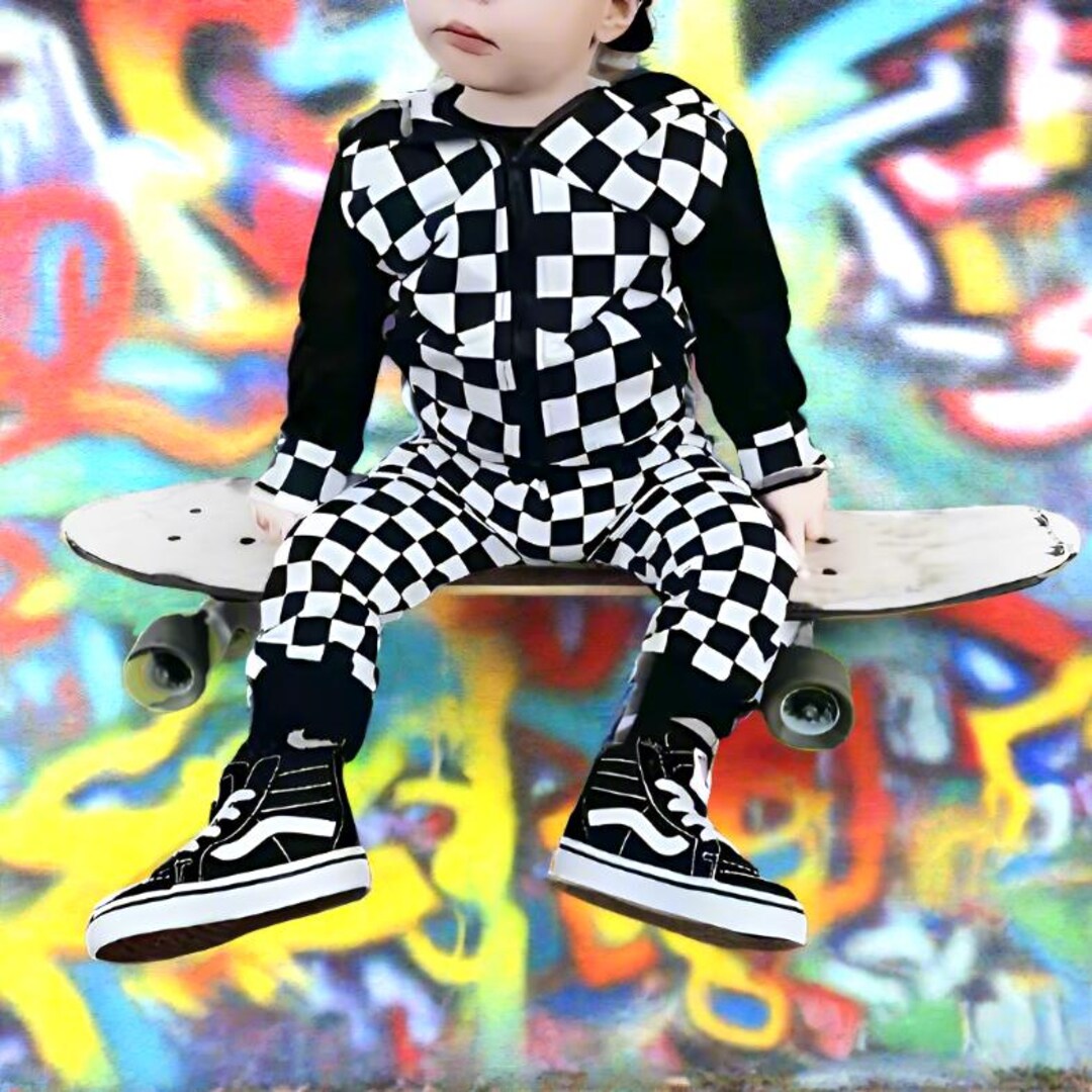 Baby & Toddler 2 Peice Checker Outfit - Etsy