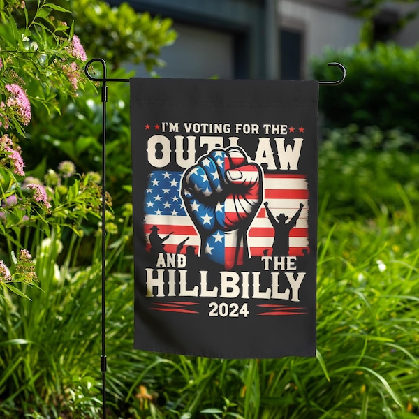 Outlaw Hillbilly Garden Flag - Etsy