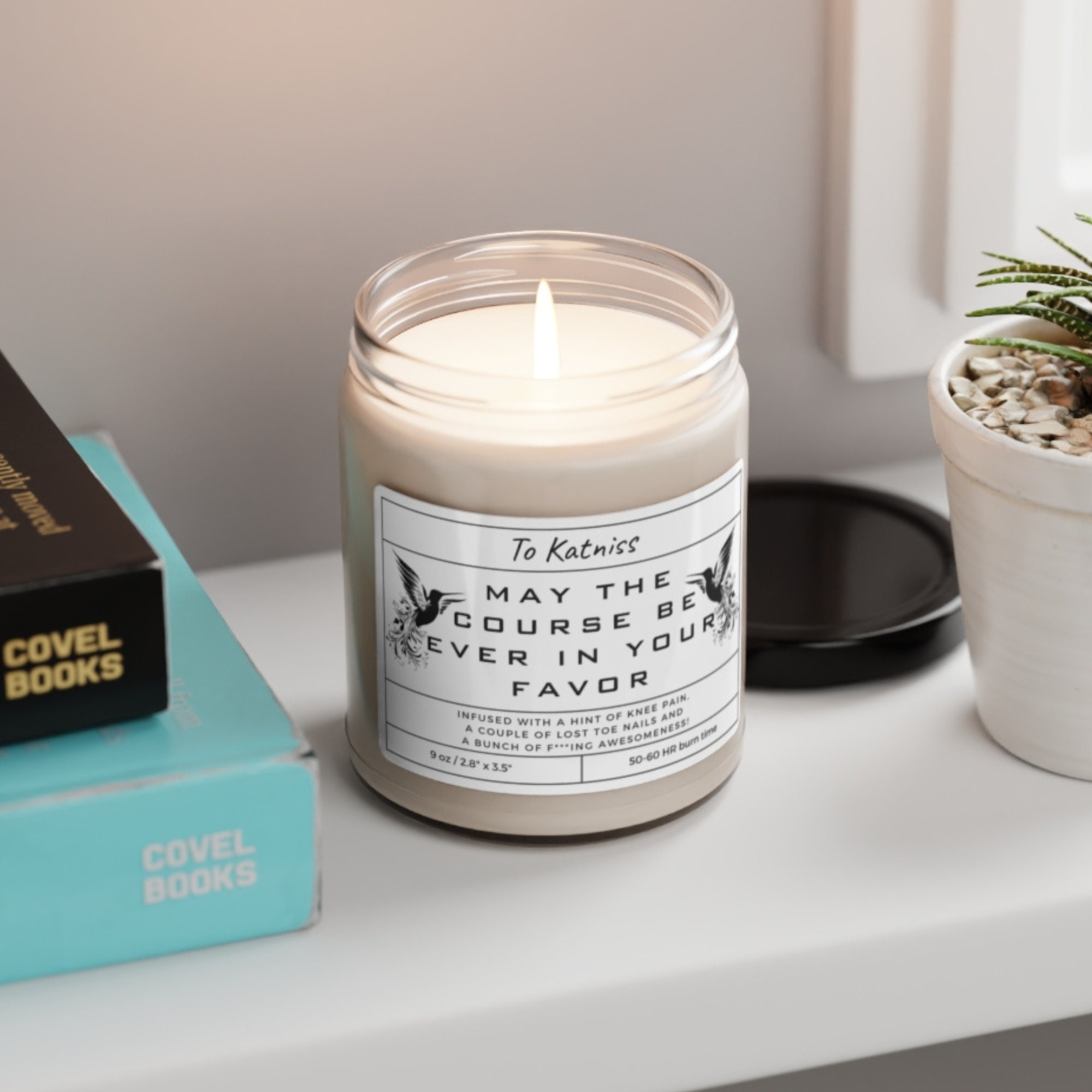 May the Odds Running Candle Hunger Games Inspired Funny Runner Gift ...