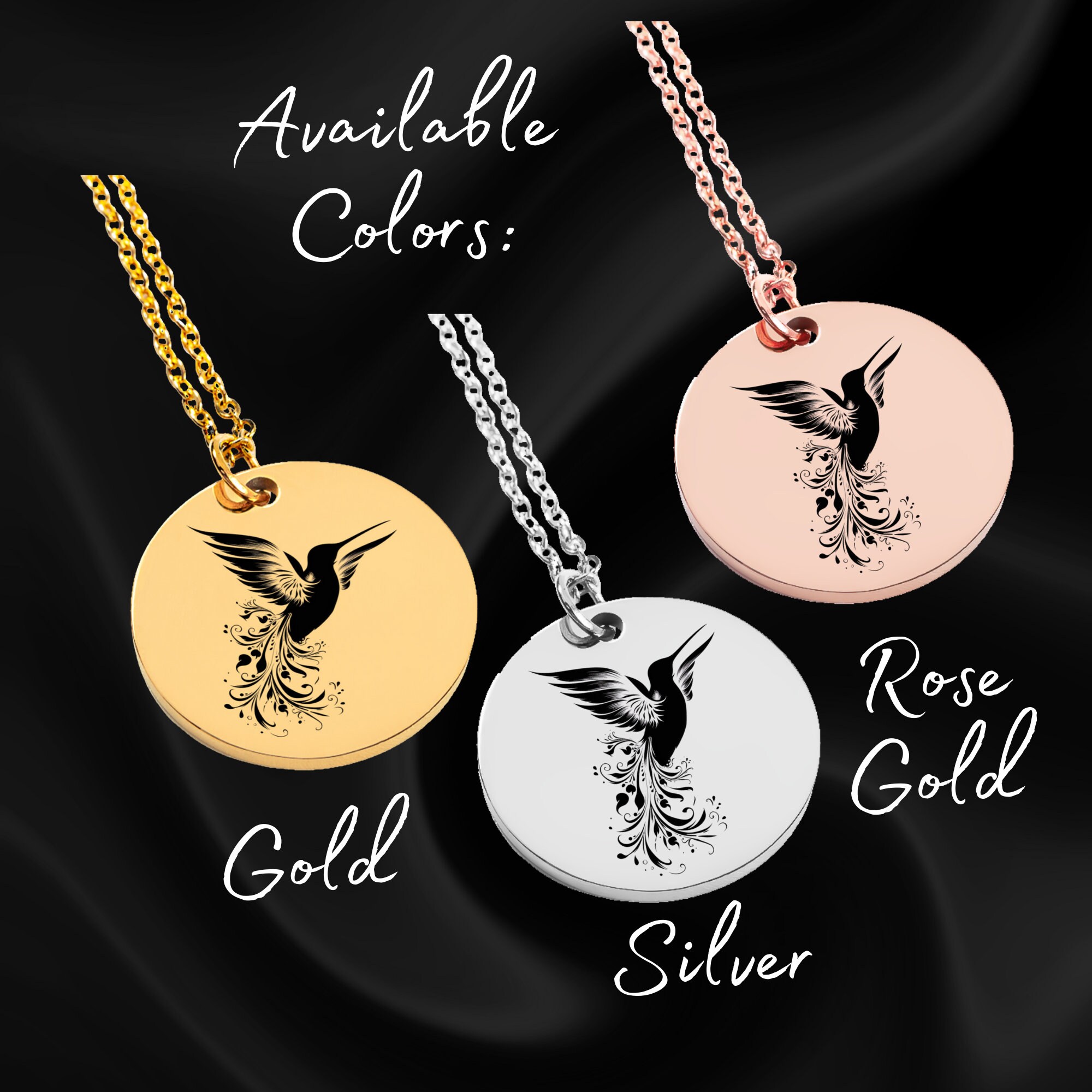 Hunger Games Inspired Mockingjay Necklace With Personalized - Etsy UK