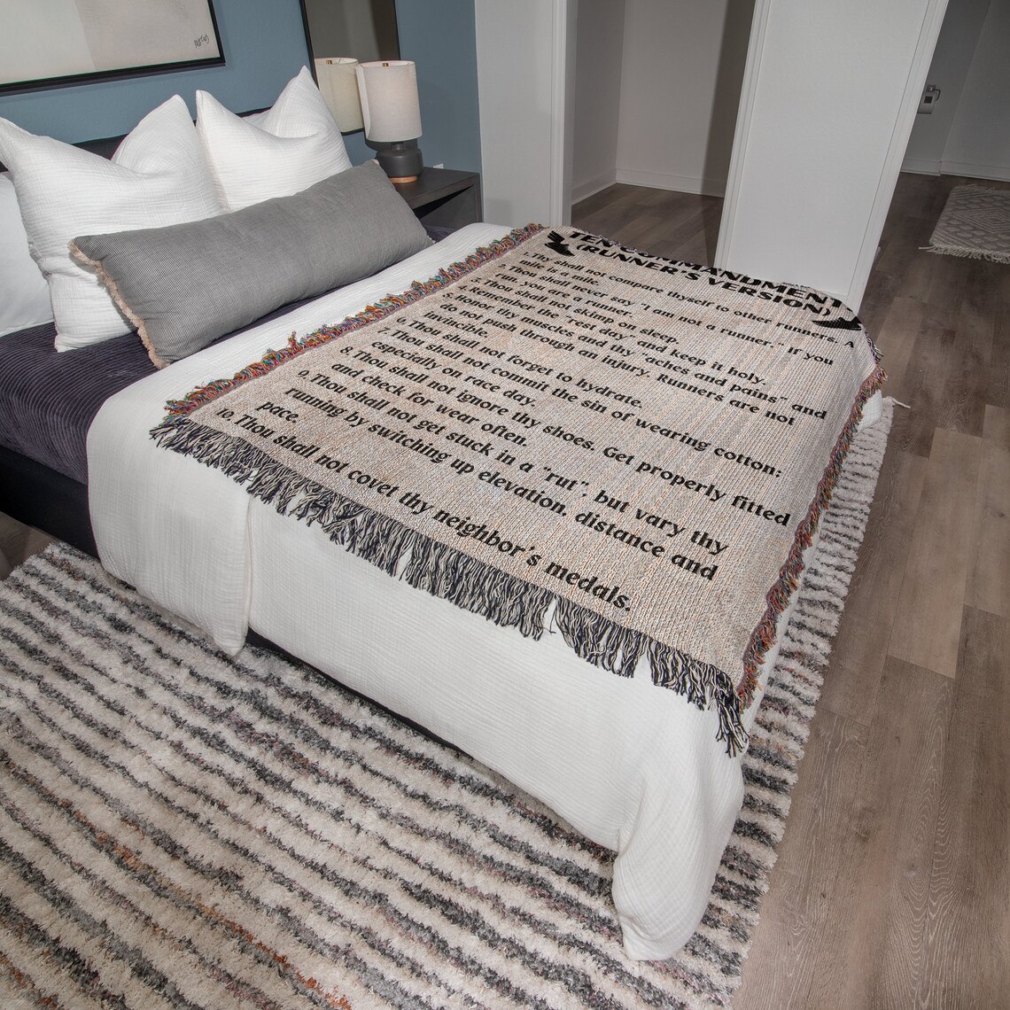 Ten Commandments (runner's Version) Woven Blanket - Unique Gifts for ...