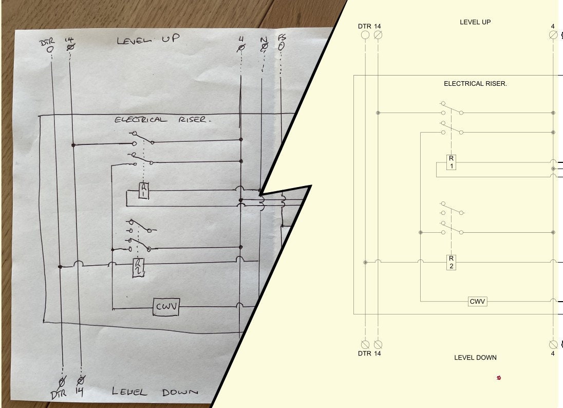2d Electrical Design, Redraw Electrical Plan, Redraw Electrical Design ...
