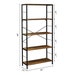 5 Tier Storage Shelf, Metal Frame - Etsy