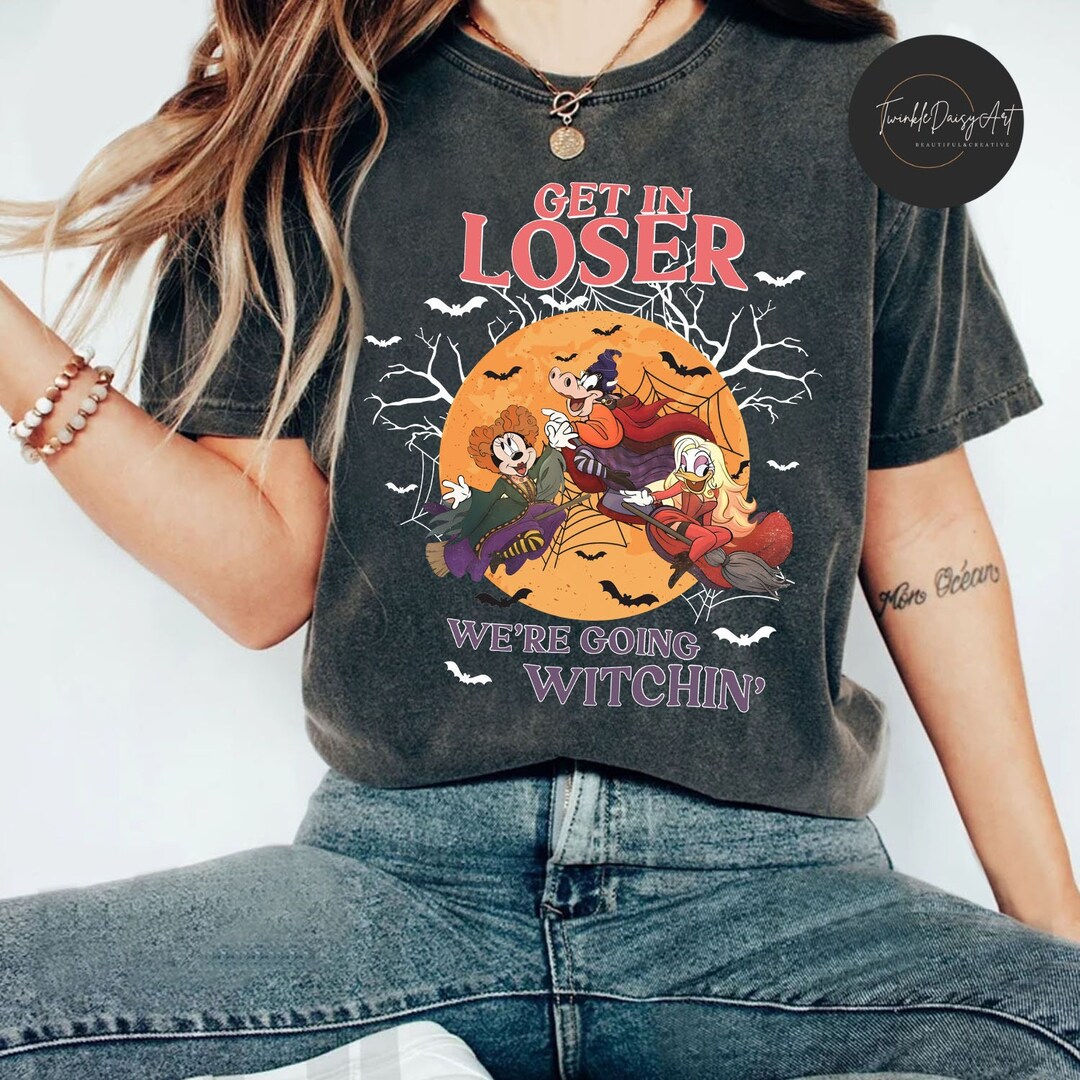 Retro Minnie Daisy Clarabelle Cosplay Hocus Pocus Shirt Get - Etsy