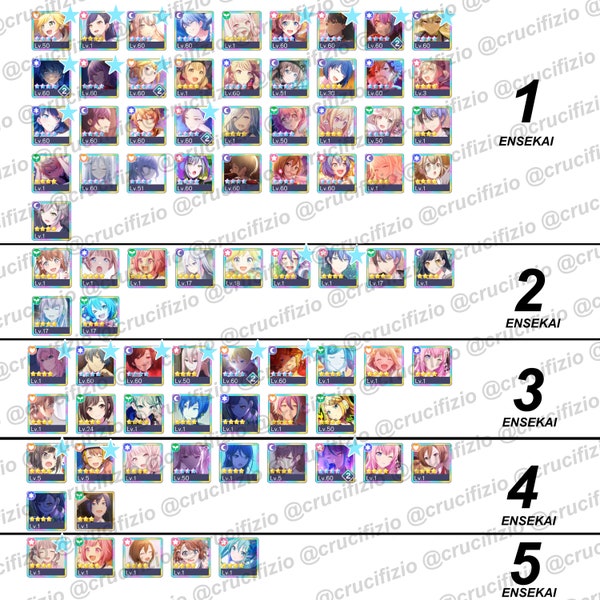 Project Sekai Account - Etsy