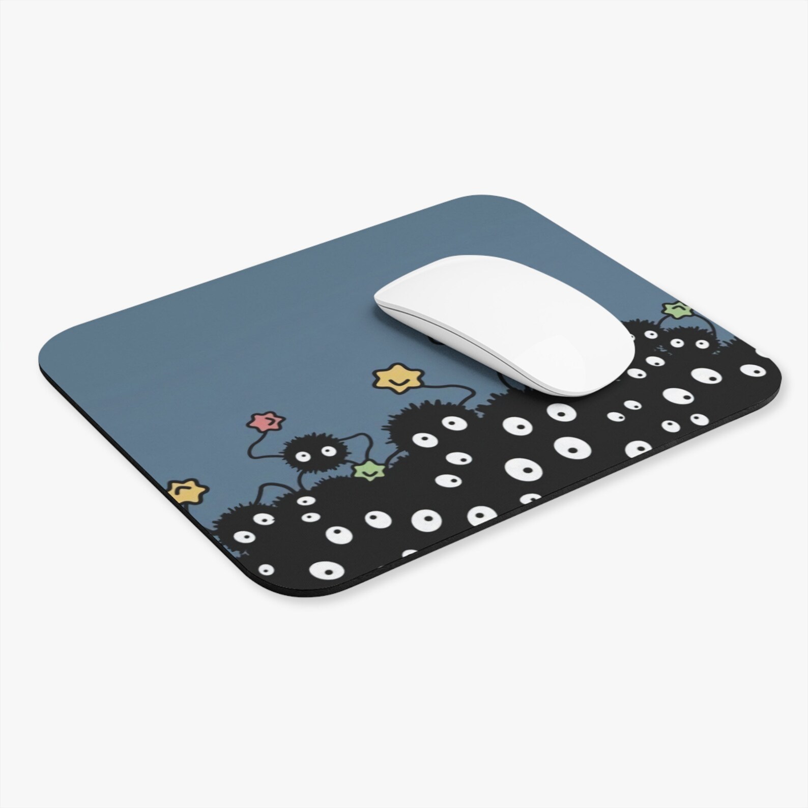 Soot Sprites Mouse Pad 9 X 8 , Anime Cute Mousepad, Gift, Susuwatari ...