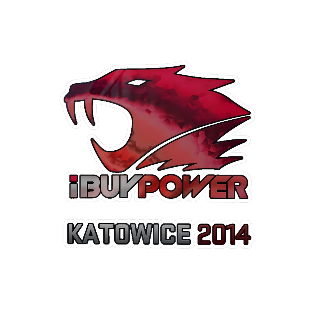 Ibuypower Katowice 2014 Sticker CSGO, CS2, Video Game, Real Life ...