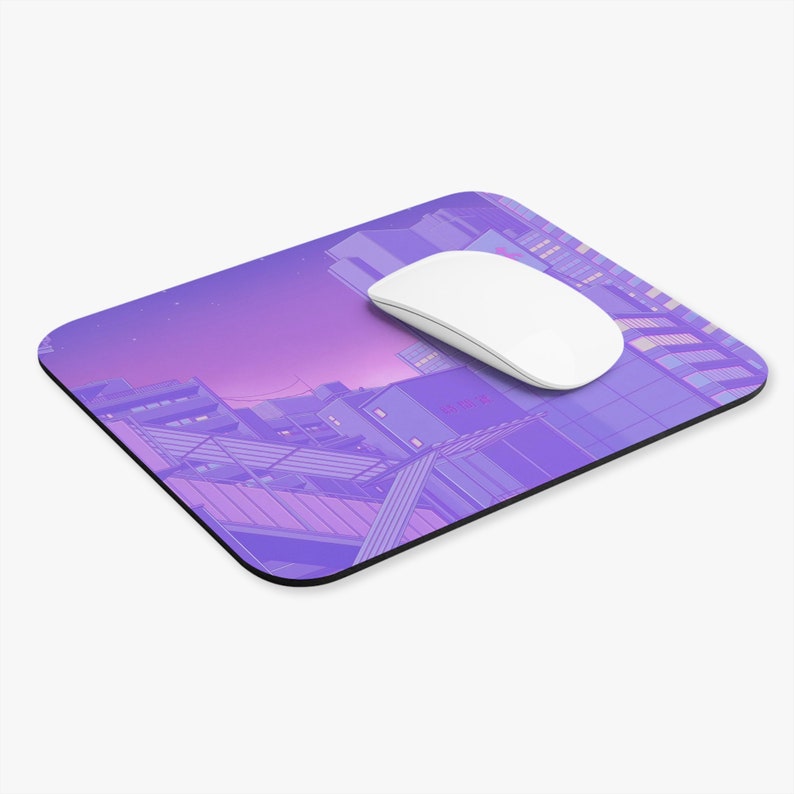 Pink Aesthetic Vaporwave 9 X 8 Mouse Pad Perfect - Etsy