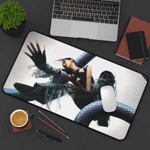 Aespa Karina Savage Desk Mat 3 Sizes Kpop Mouse Pad Desk - Etsy
