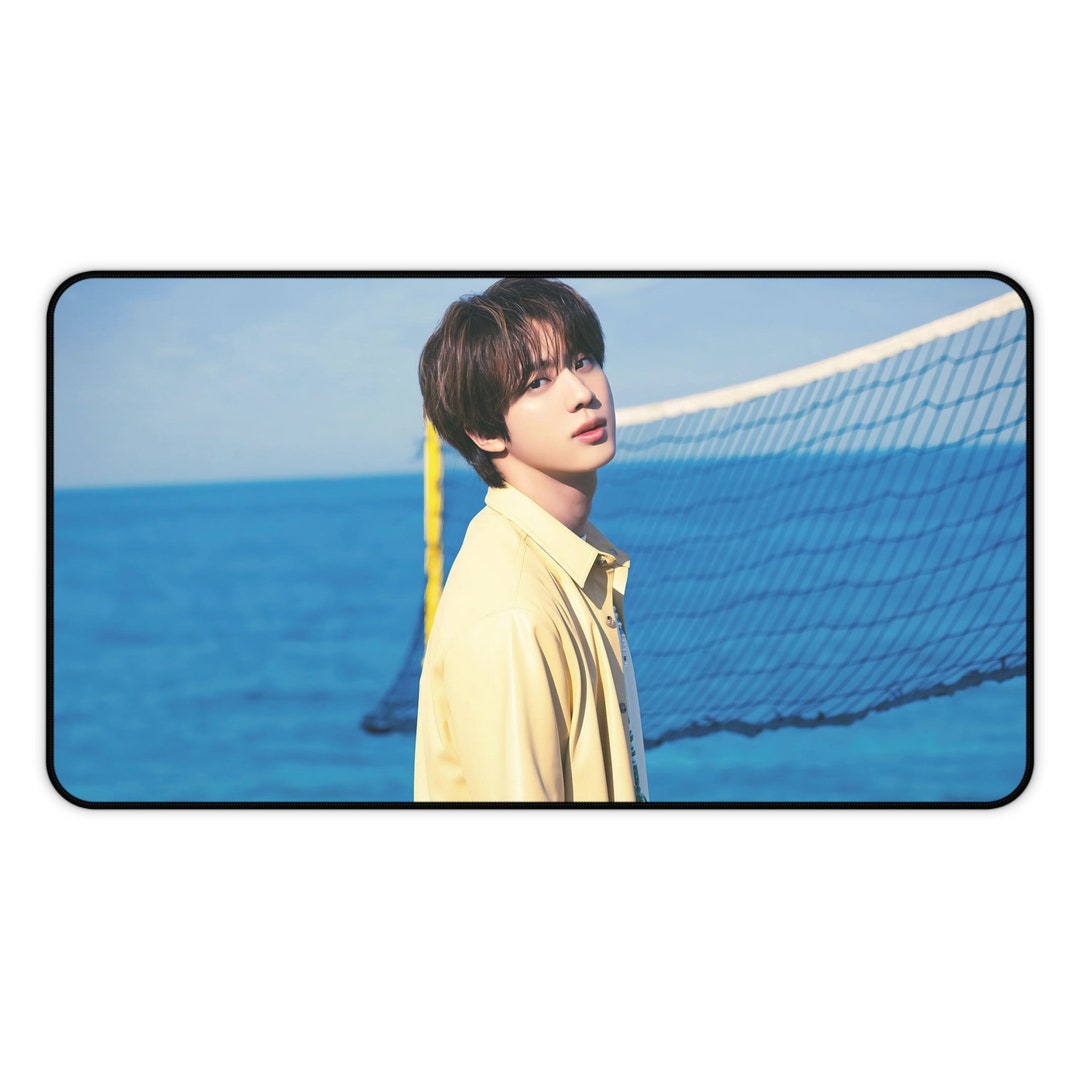Jin BTS Desk Mat 3 Sizes Kpop Mouse Pad Desk Decor Trendy - Etsy
