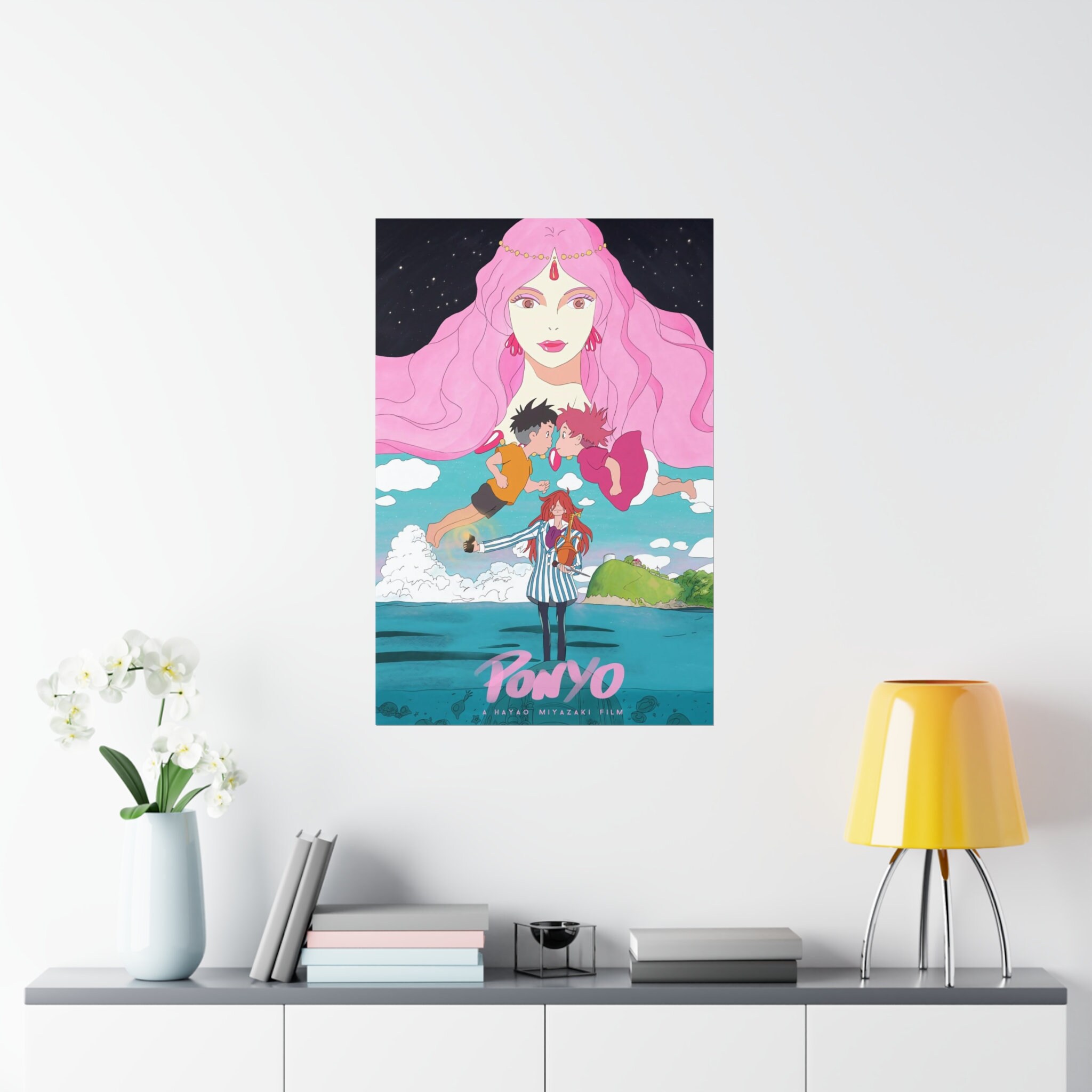 Ponyo Matte Posters Studio Ghibli Poster Anime Art Anime - Etsy