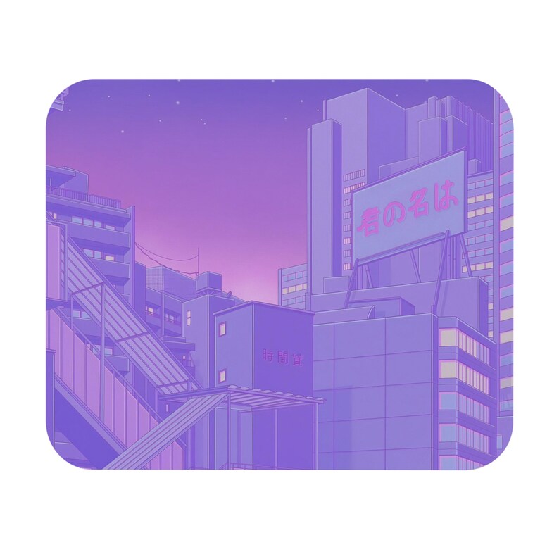 Pink Aesthetic Vaporwave 9 X 8 Mouse Pad Perfect - Etsy
