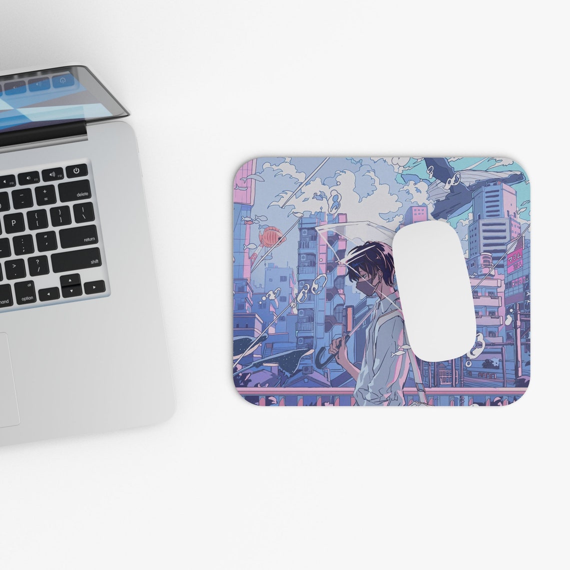 Anime Boy 9 X 8 Mouse Pad Japanese Anime Gift - Etsy