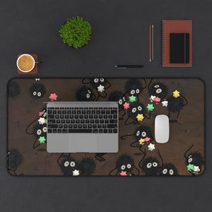 Soot Sprites Susuwatari Desk Mat 3 Sizes Mouse Pad Desk Japan Decor ...
