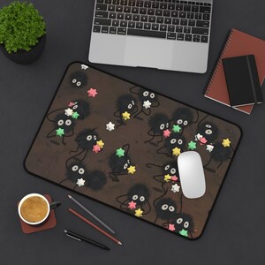Soot Sprites Susuwatari Desk Mat 3 Sizes Mouse Pad Desk Japan Decor ...