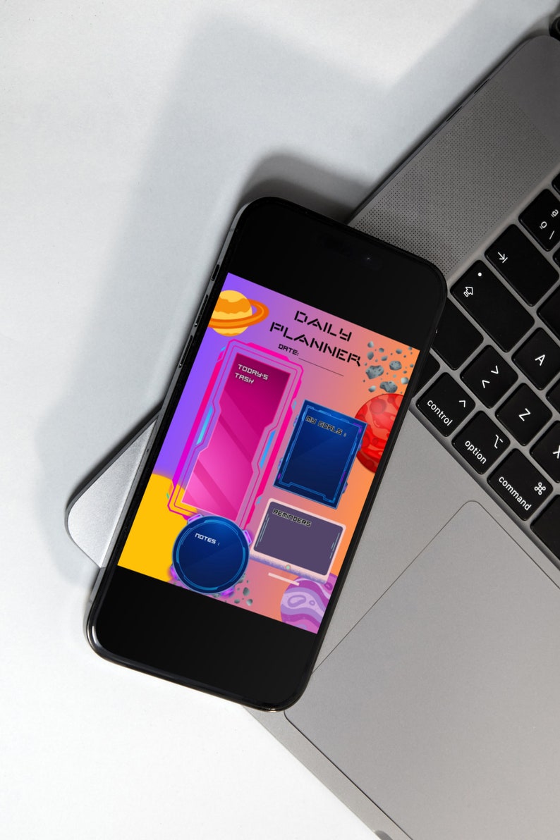 Stellar Space-themed Daily Planner: Organize Your Days With Galactic ...