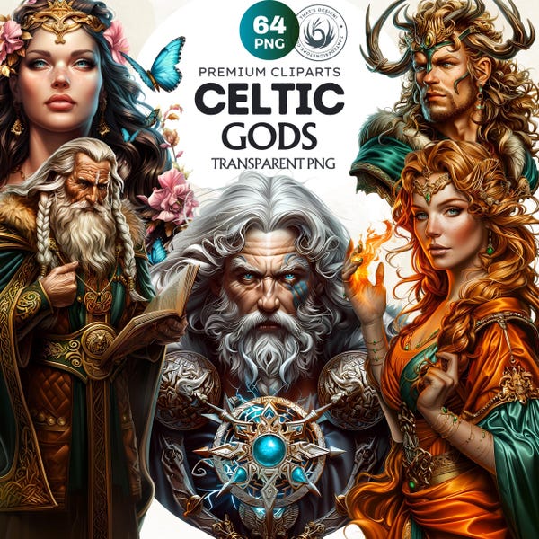 Celtic Mythology Art - Etsy