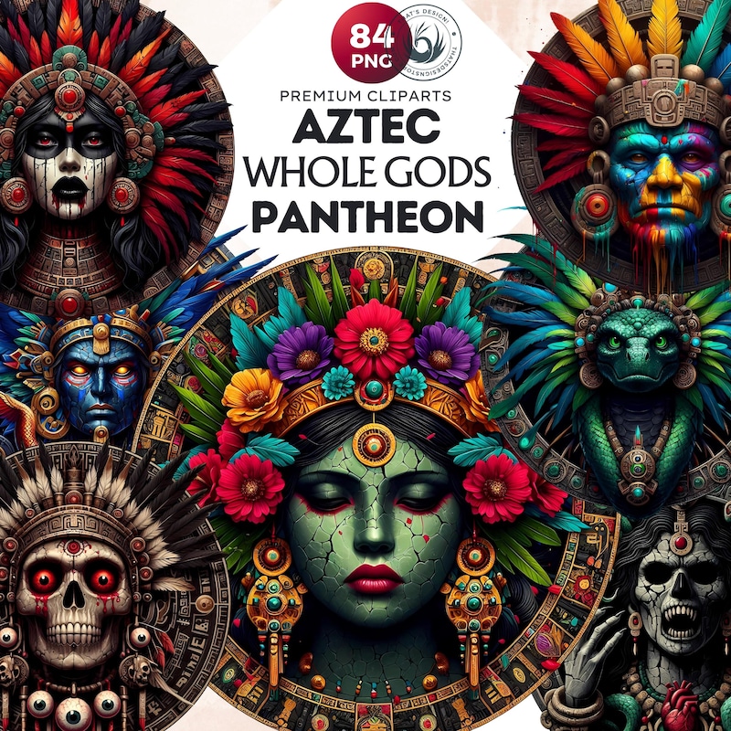 Aztec Gods - Etsy