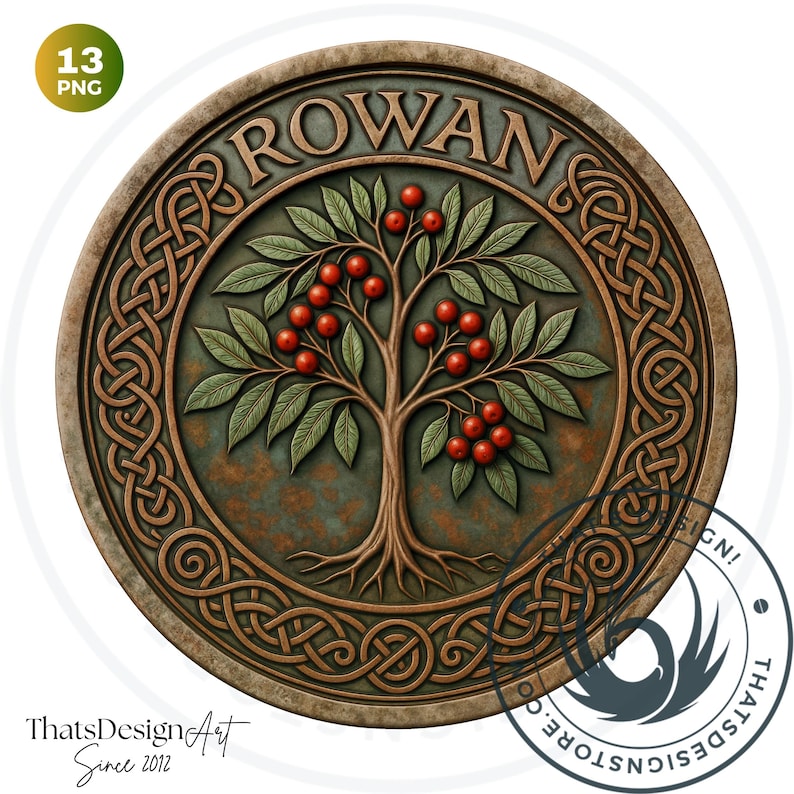 Celtic Zodiac Signs Clipart Bundle: Irish Tree Mythology (PNG, Digital ...