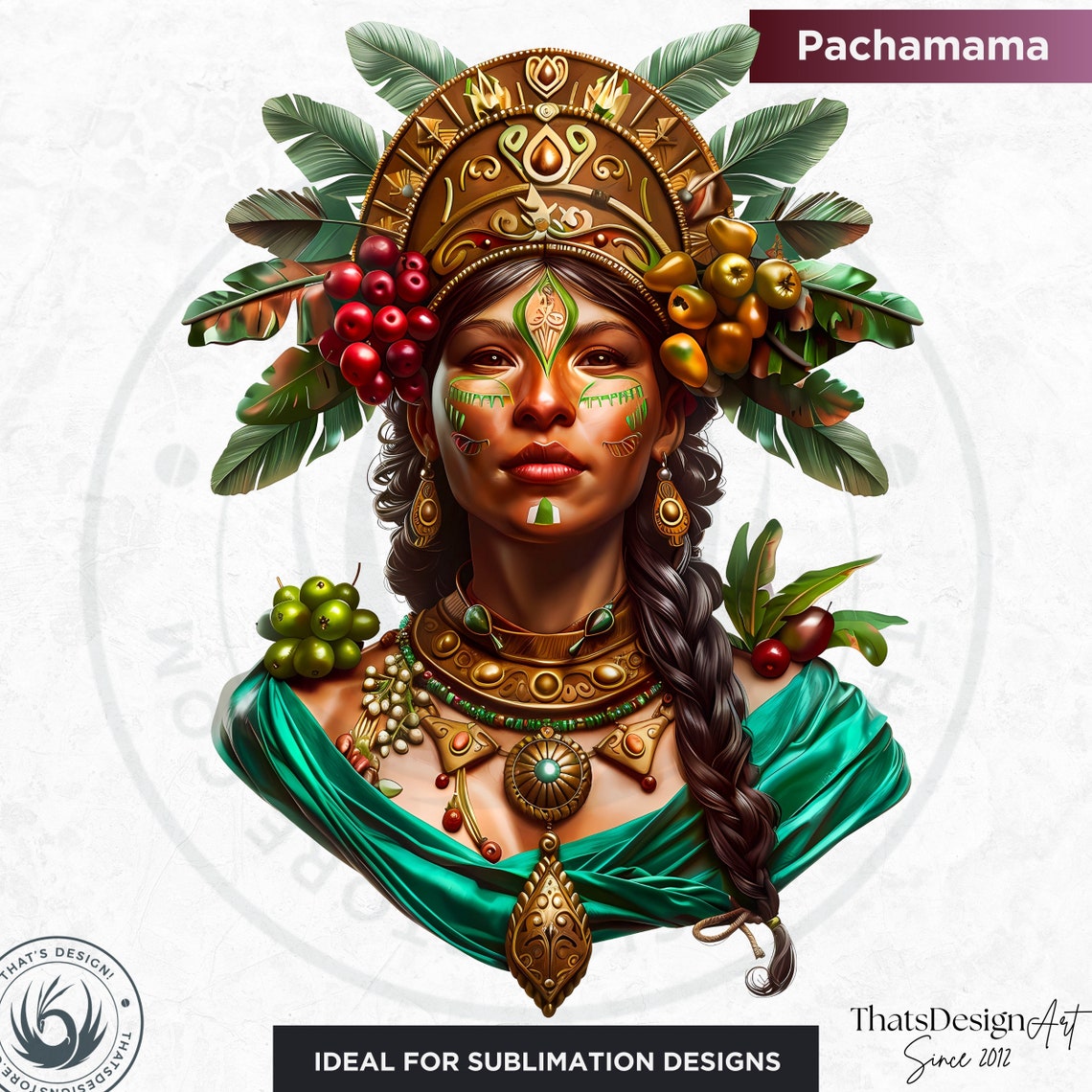 Inca Gods Clipart: Peruvian Mythology PNG Graphics (digital Download ...