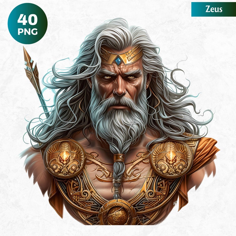 Greek Gods Clipart Set: 40 Mythology Graphics (PNG) - Etsy