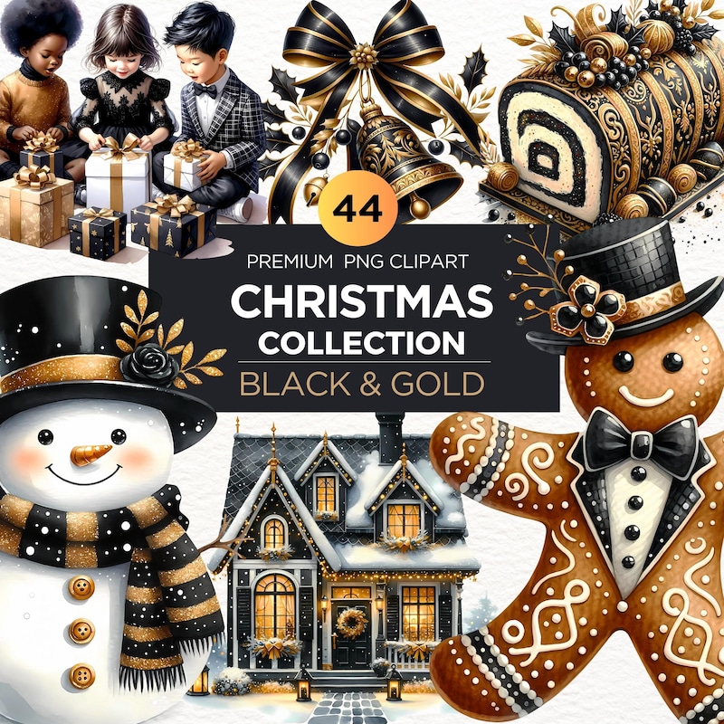 Gold Christmas - Etsy