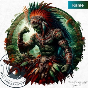 Native American Creator Gods Clipart Set, American Mythology, Hopi ...