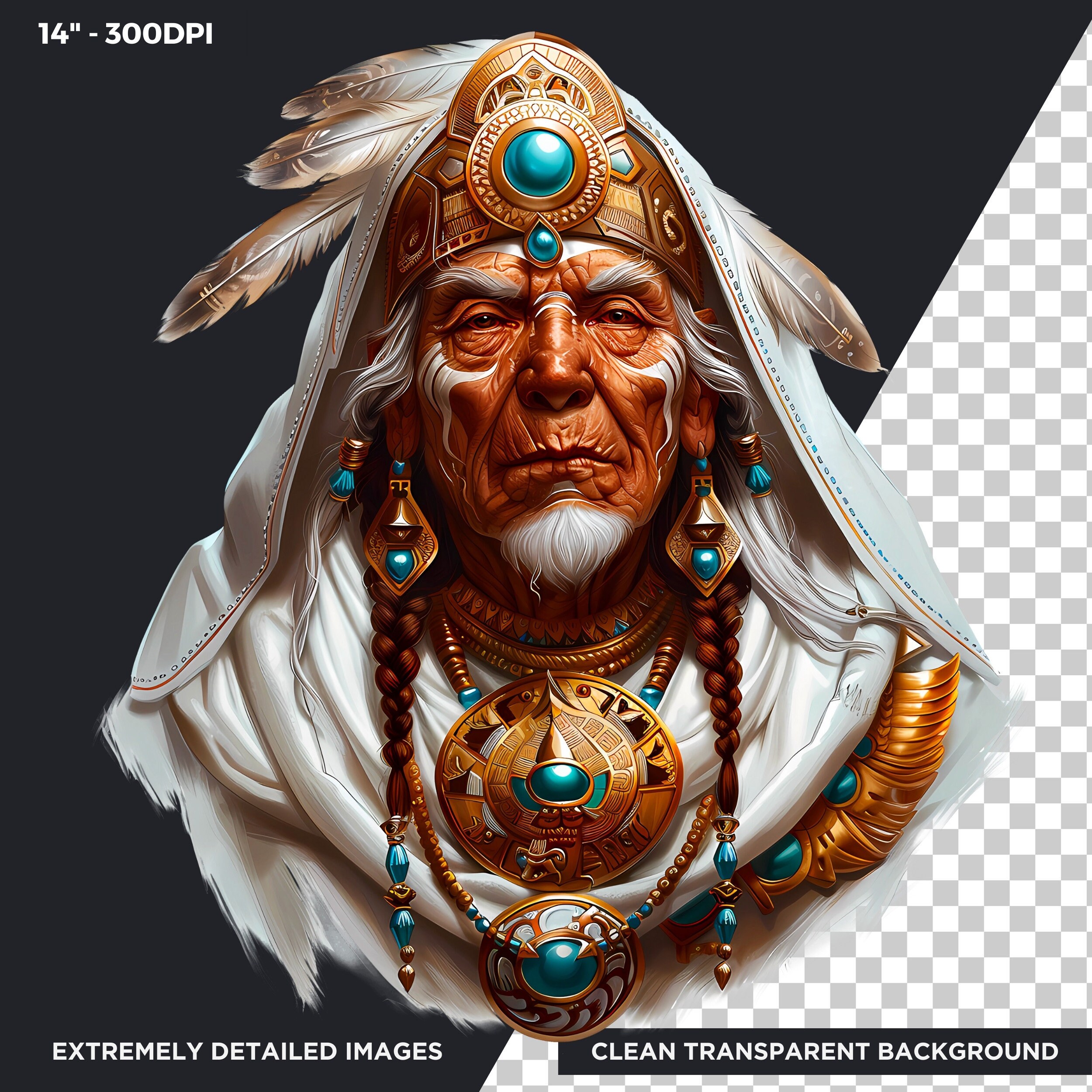 Inca Gods Clipart: Peruvian Mythology PNG Graphics (digital Download ...