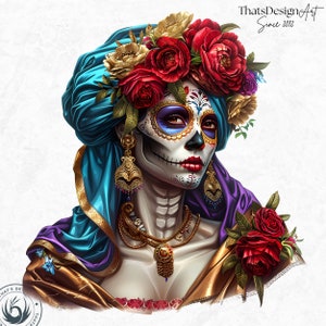 40 La Catrina Day of the Dead PNG Clipart Día De Los Muertos Chicano ...