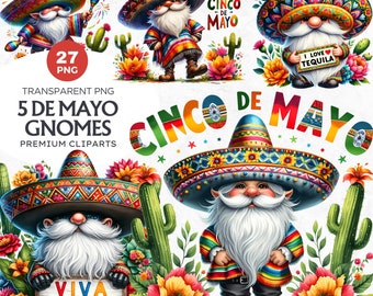 Fiesta Clipart Set Cute Graphics of Mexican Party and Cinco De Mayo ...
