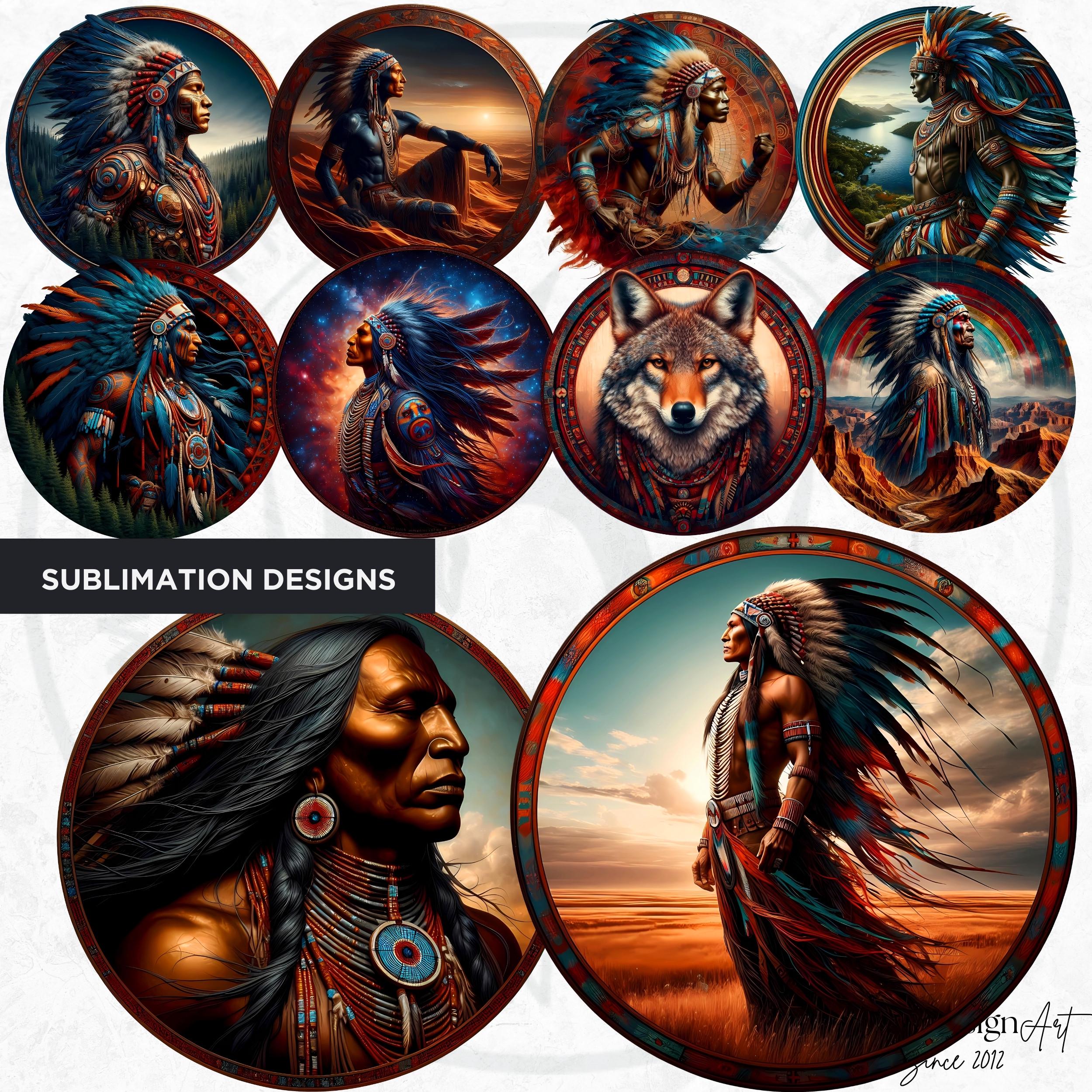 Native American Gods Clipart Set: Mythology PNG Designs (digital ...