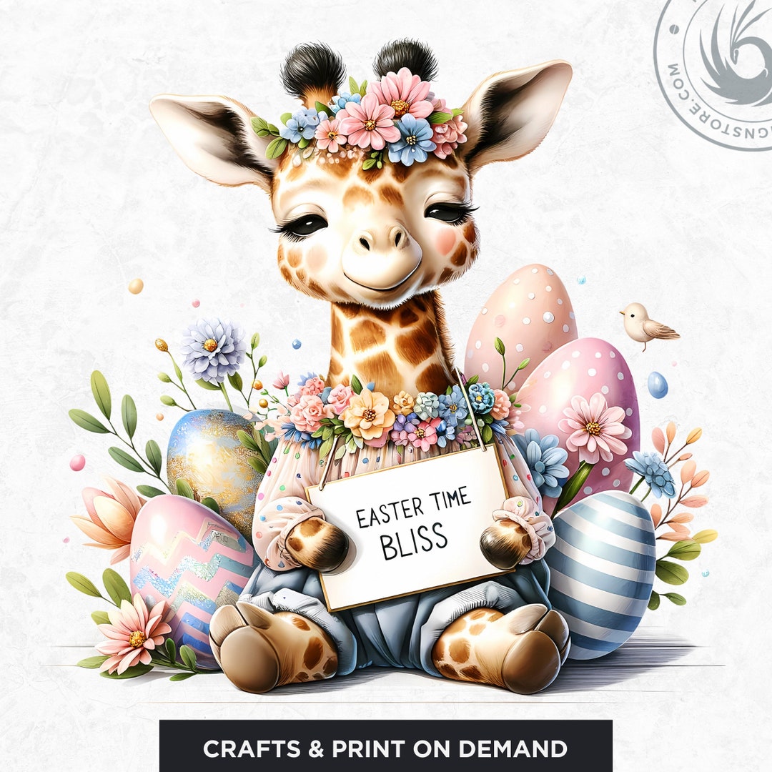 Nursery Easter Animals Clipart Bundle, Nursery Animals PNG, Spring PNG ...