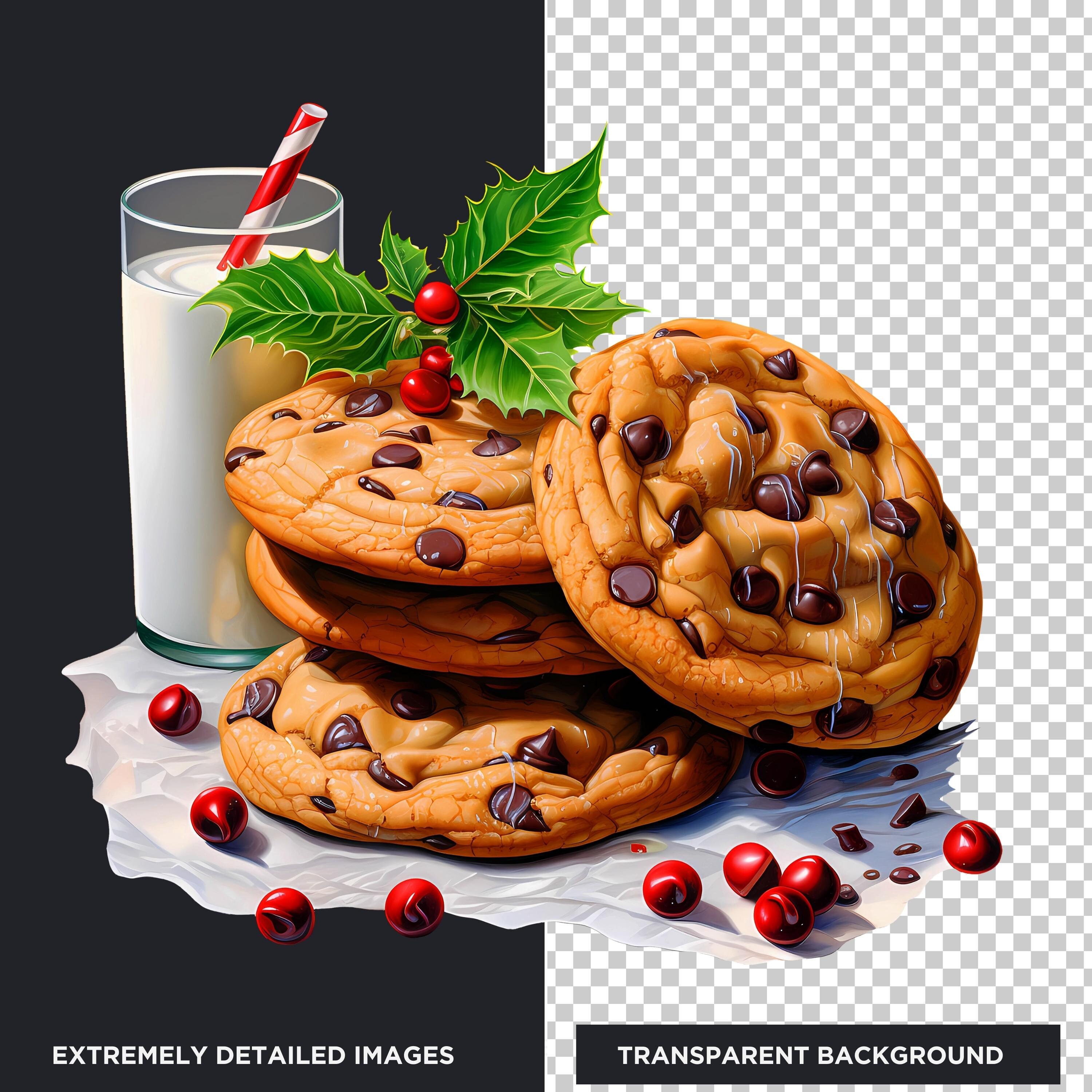 Christmas Cookies Png Clipart Set, Christmas Food Graphics, Christmas ...