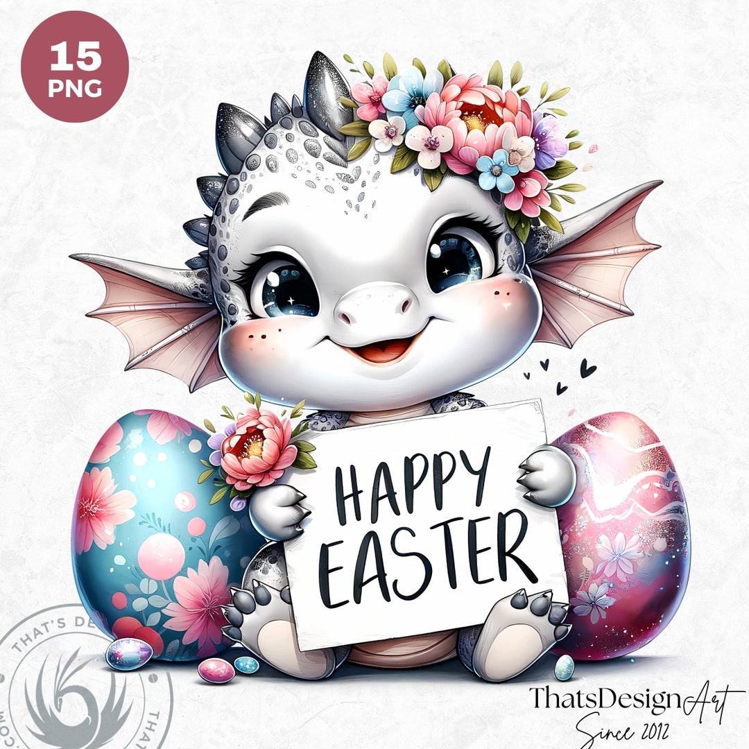 Magic Easter Clipart Bundle, Nursery PNG, Spring PNG, Easter Eggs Png ...
