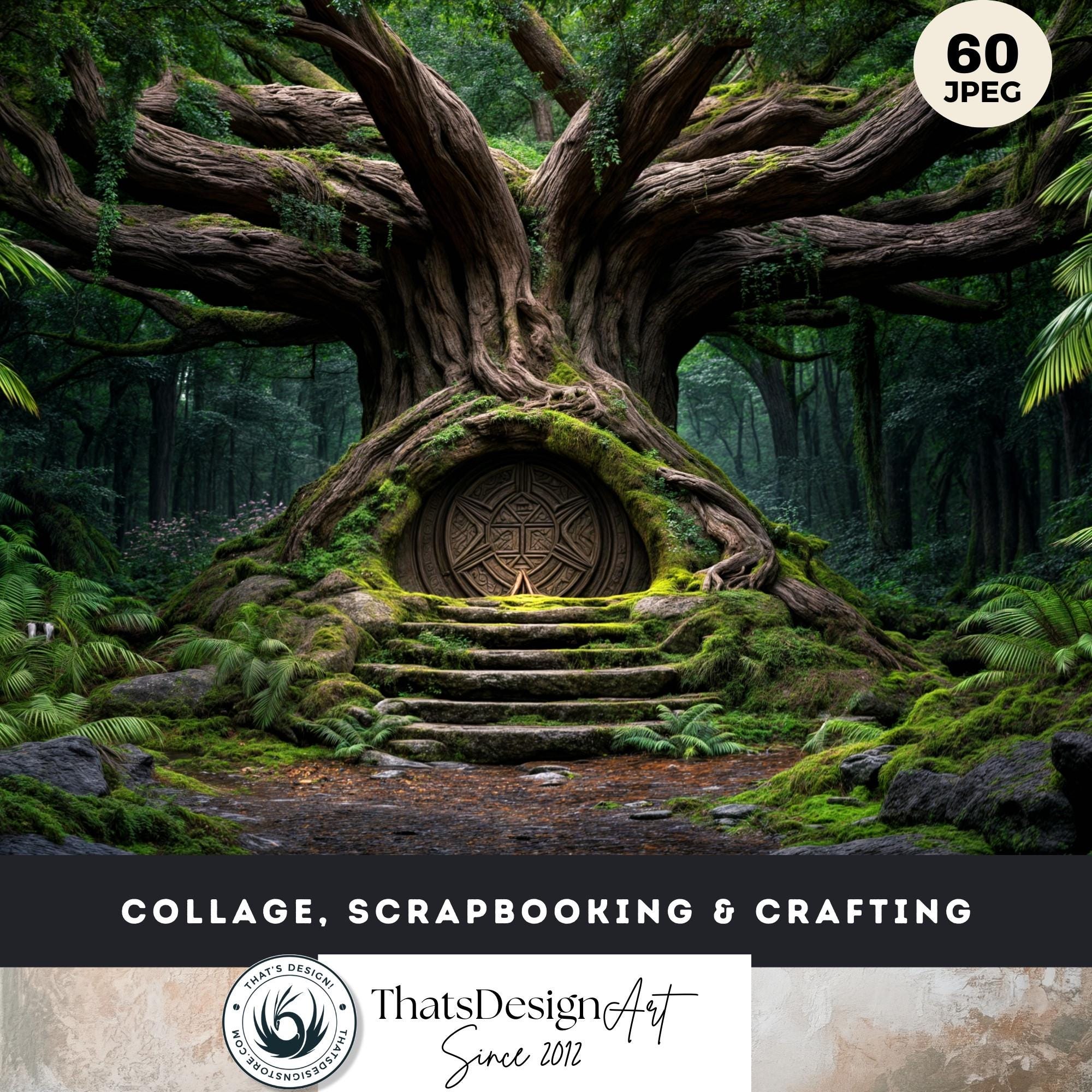Dark Fantasy Digital Paper: Moody TTRPG Maps, RPG Backgrounds ...